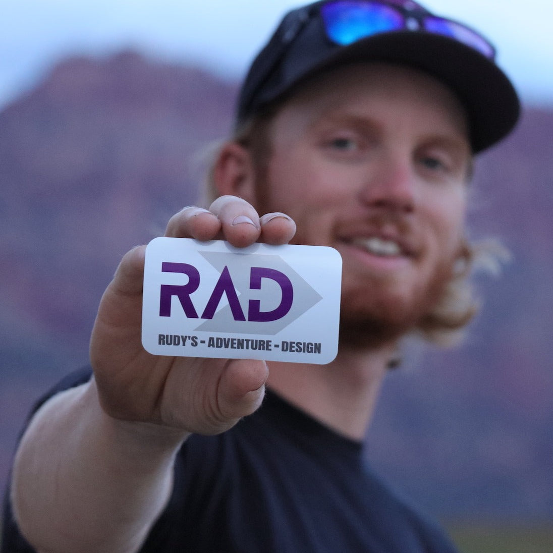RAD sticker – Rudys Adventure and Design